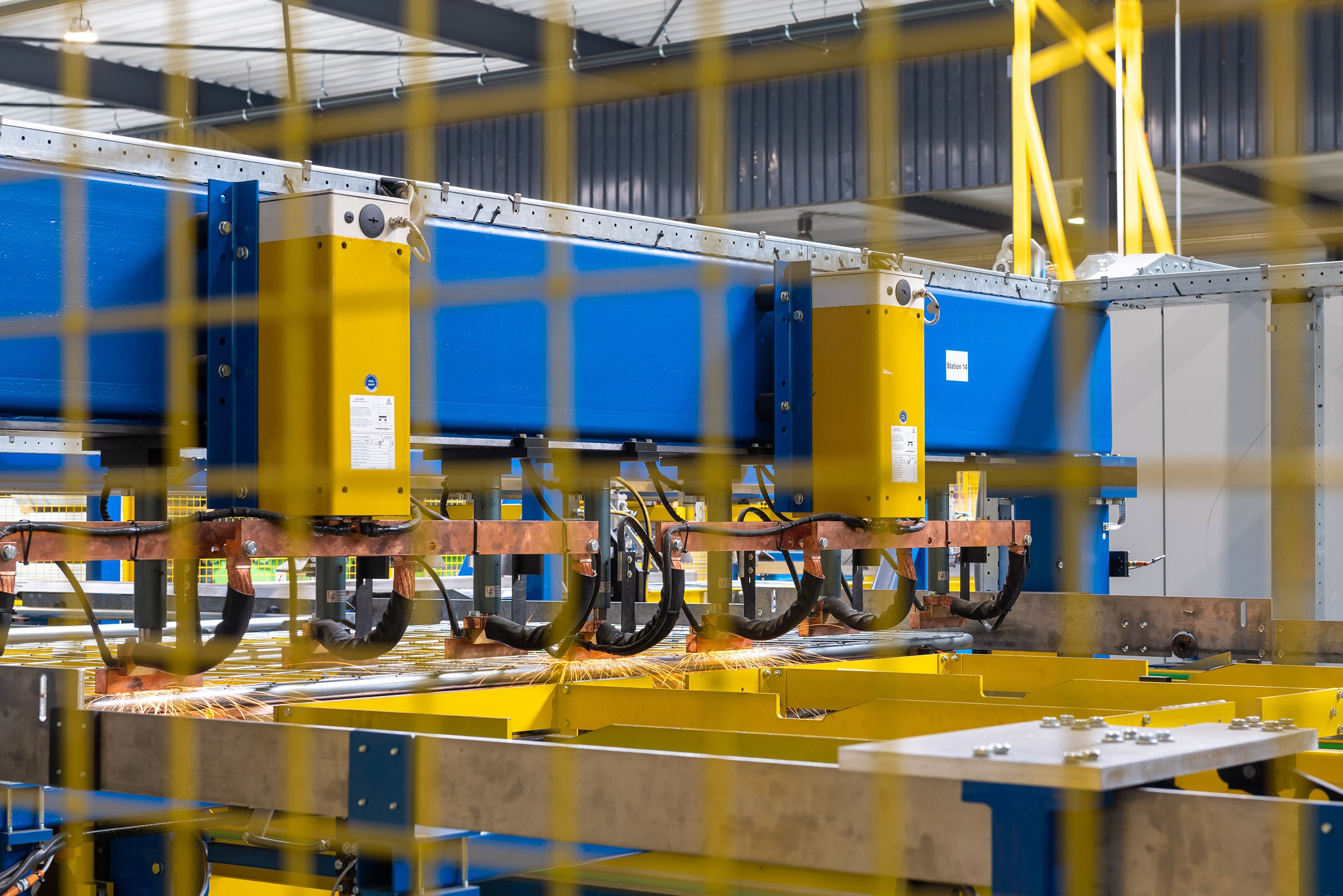 New fully automatic welding line